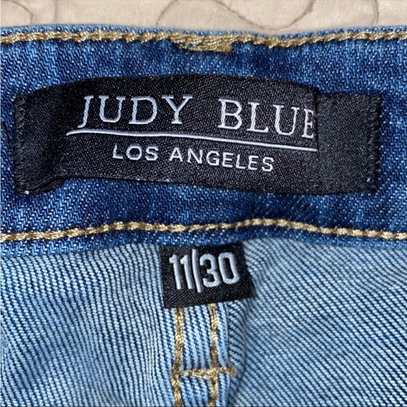 Judy Blue | Jeans | Judy Blue Los Angeles Karina Raw Cuff Relaxed Crop ...